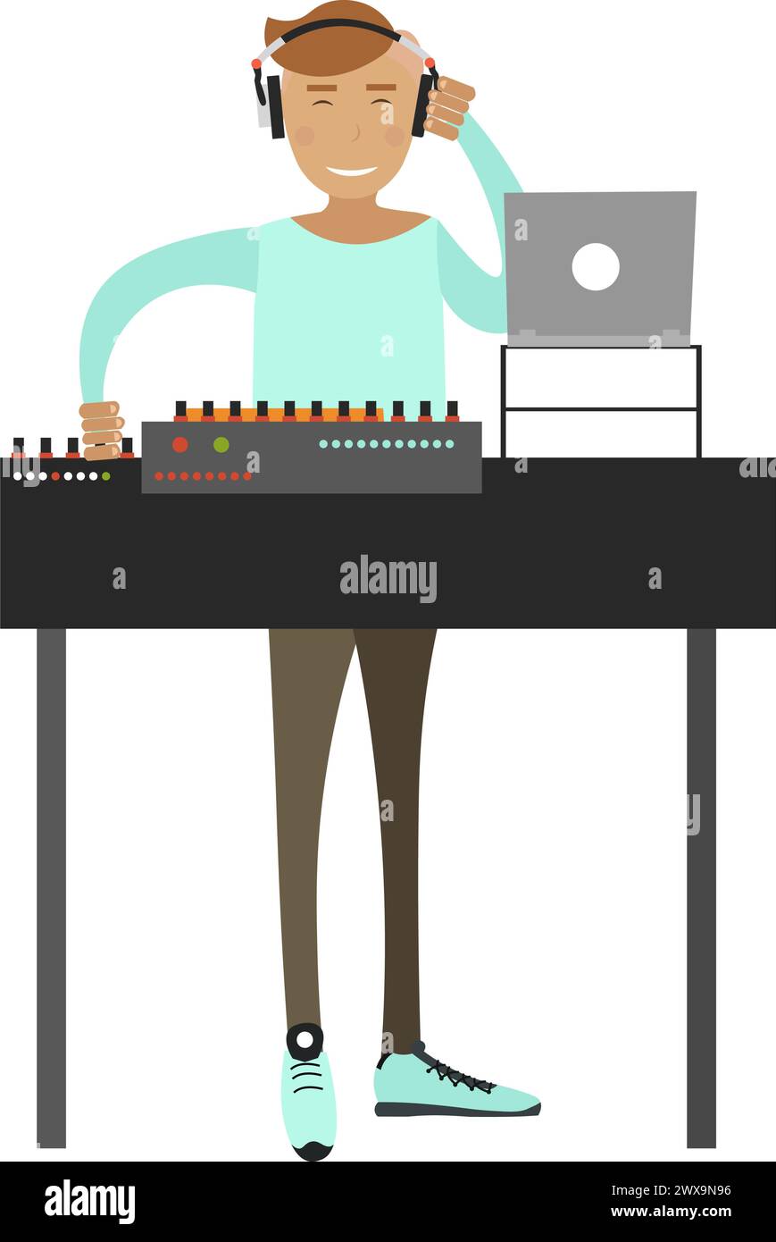 Beatmatch Stock Vector Images - Alamy