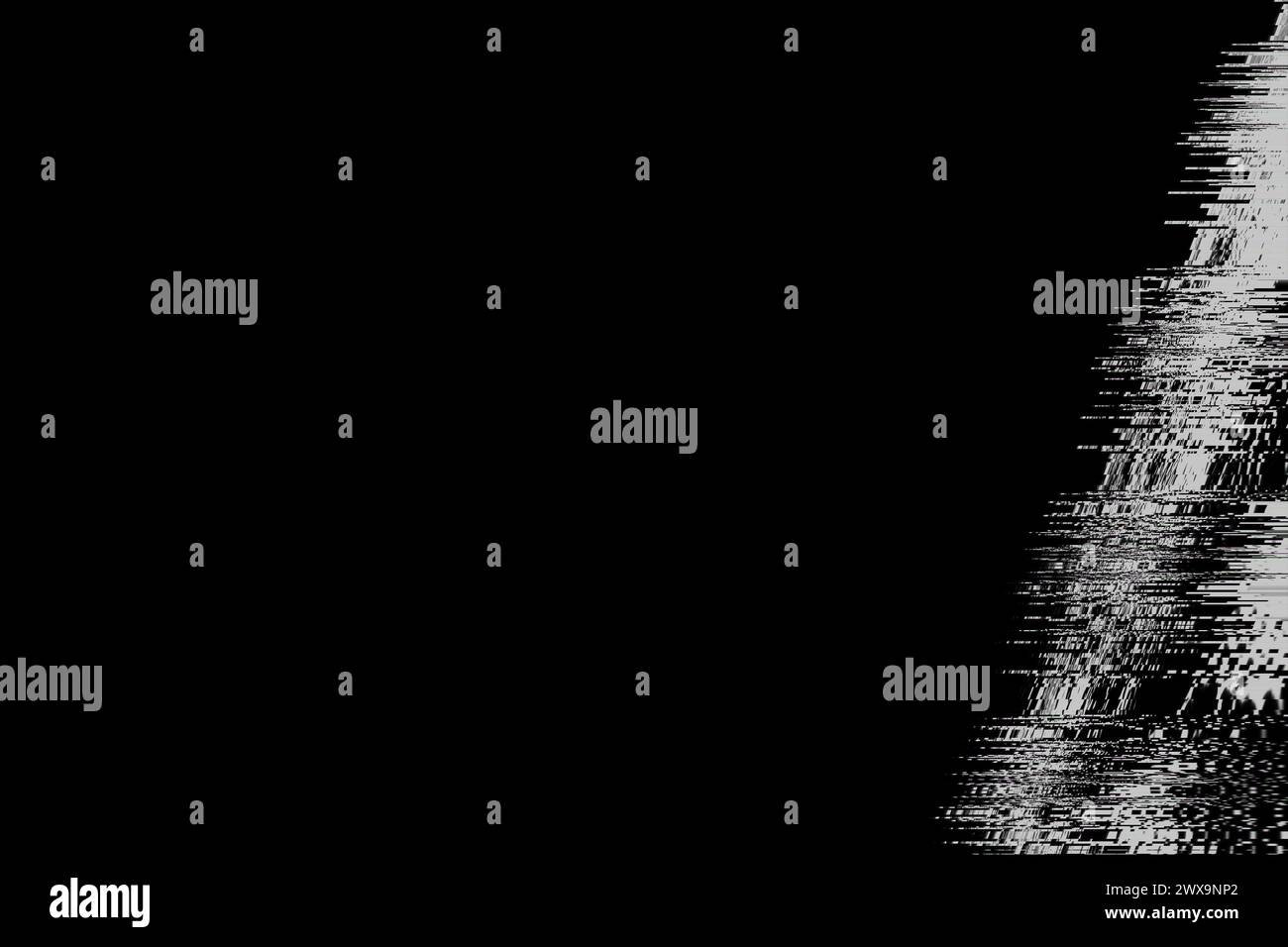 Digital glitch overlay static lines hi-res stock photography and images ...