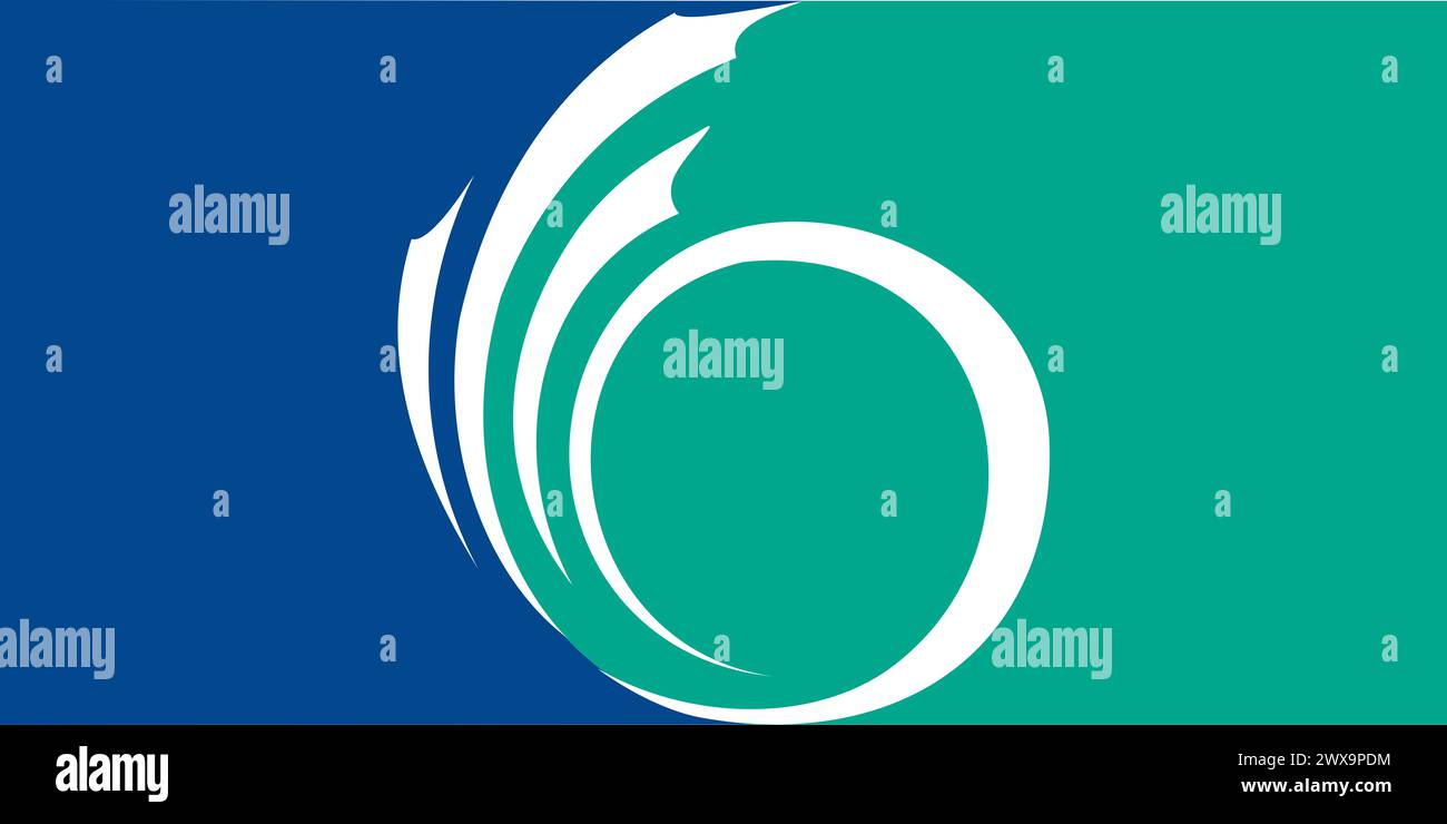 Flag of the city of Ottawa - Ontario Stock Photo - Alamy