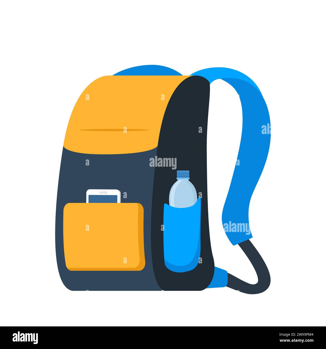 Back packet Stock Vector Images - Alamy