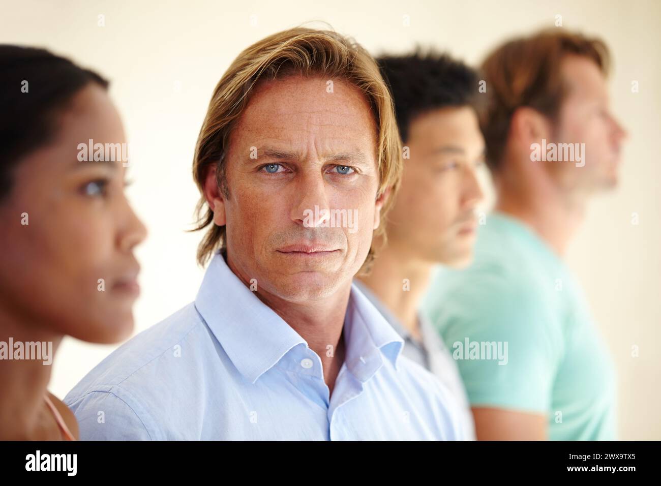 Office asian woman serious interview hi-res stock photography and ...