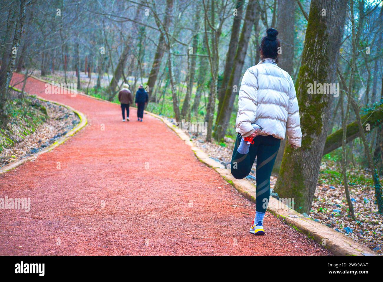 Joggingroute hi-res stock photography and images - Alamy