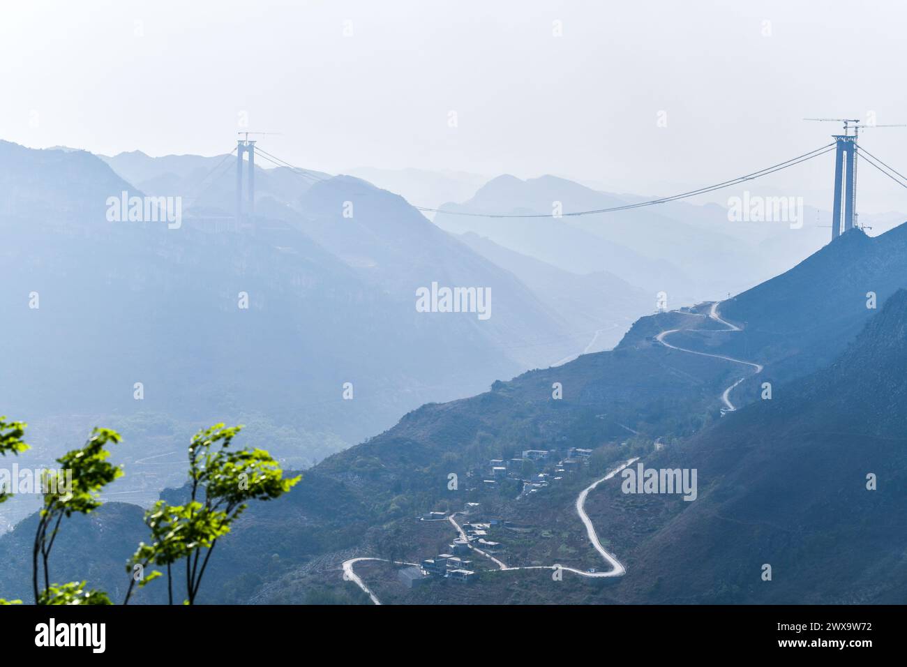 Zhenfeng. 26th Mar, 2024. This photo taken on March 26, 2024 shows the ...