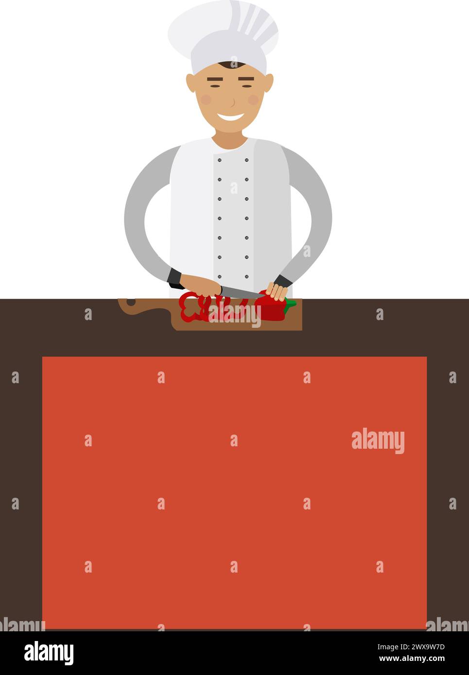 Baking cooking ingredients on Stock Vector Images - Alamy