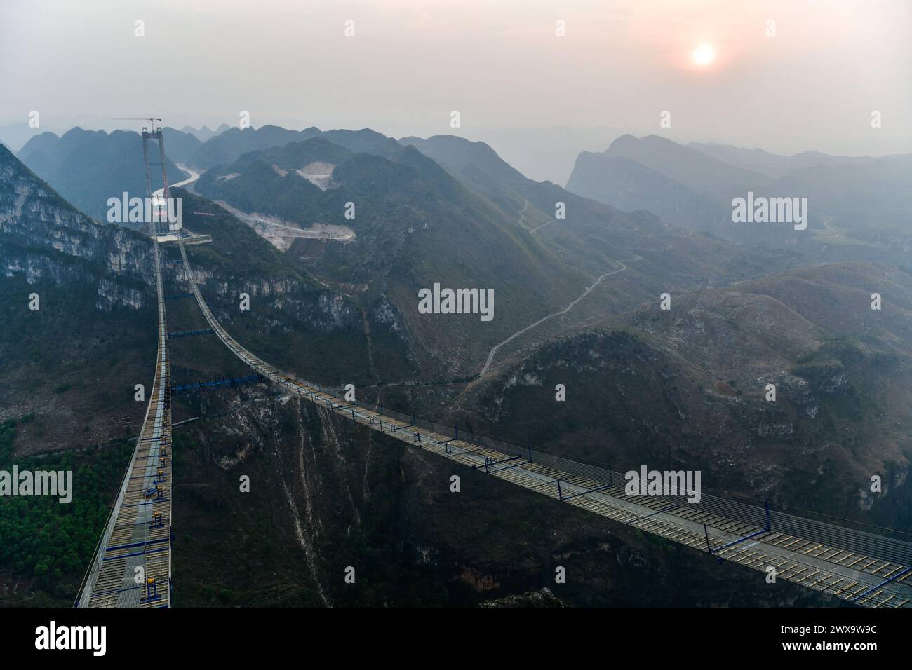 Zhenfeng. 26th Mar, 2024. This photo taken on March 26, 2024 shows the ...