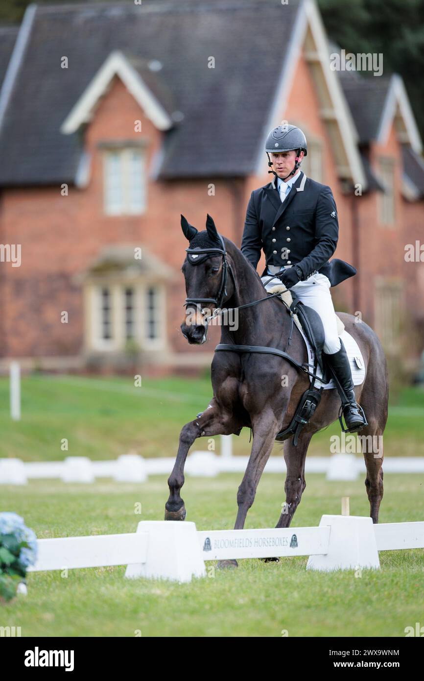 Newark, UK. 28th Mar 2024. Tom D Crisp of the United Kingdom with ...
