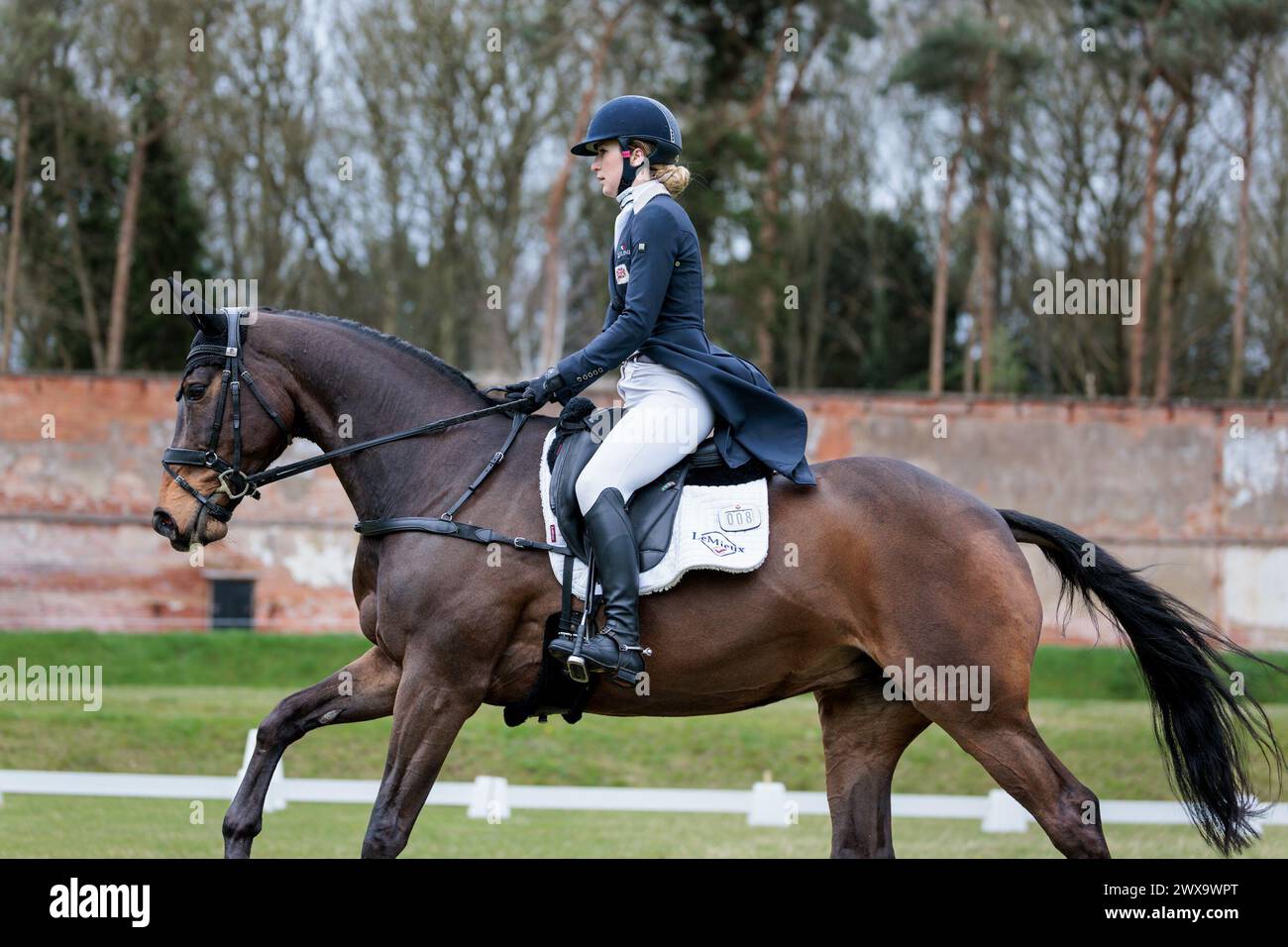 Newark, UK. 28th Mar 2024. Kristina Hall-Jackson of the United Kingdom ...