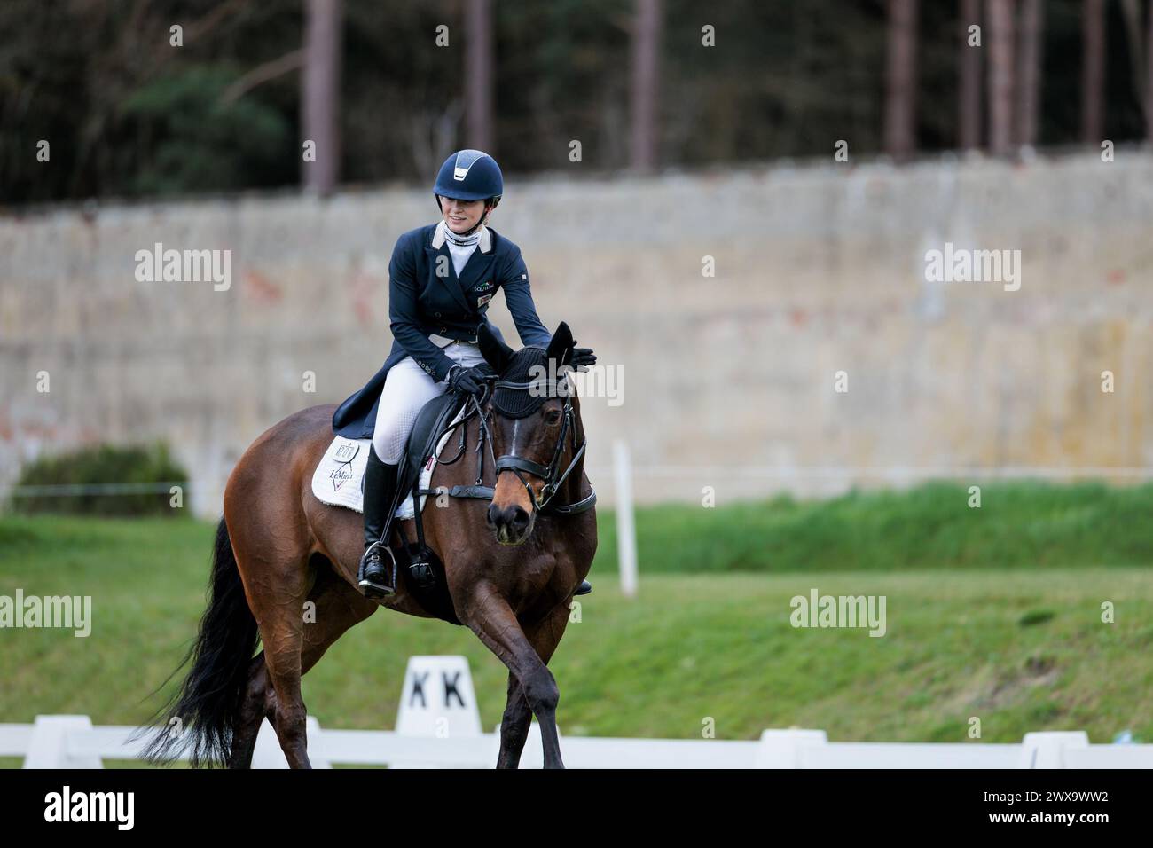 Newark, UK. 28th Mar 2024. Kristina Hall-Jackson of the United Kingdom ...