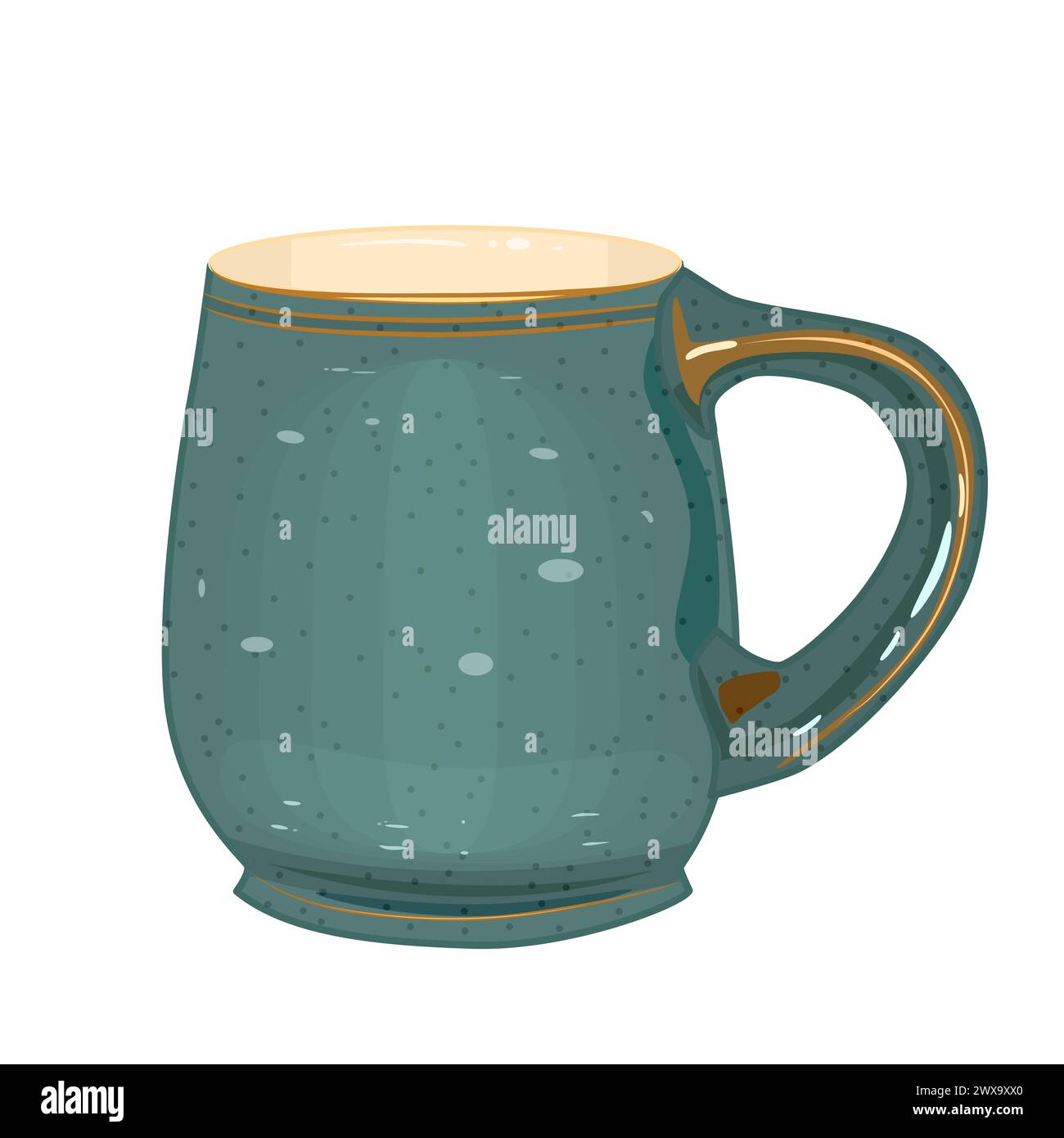 Terracotta porcelain Stock Vector Images - Alamy