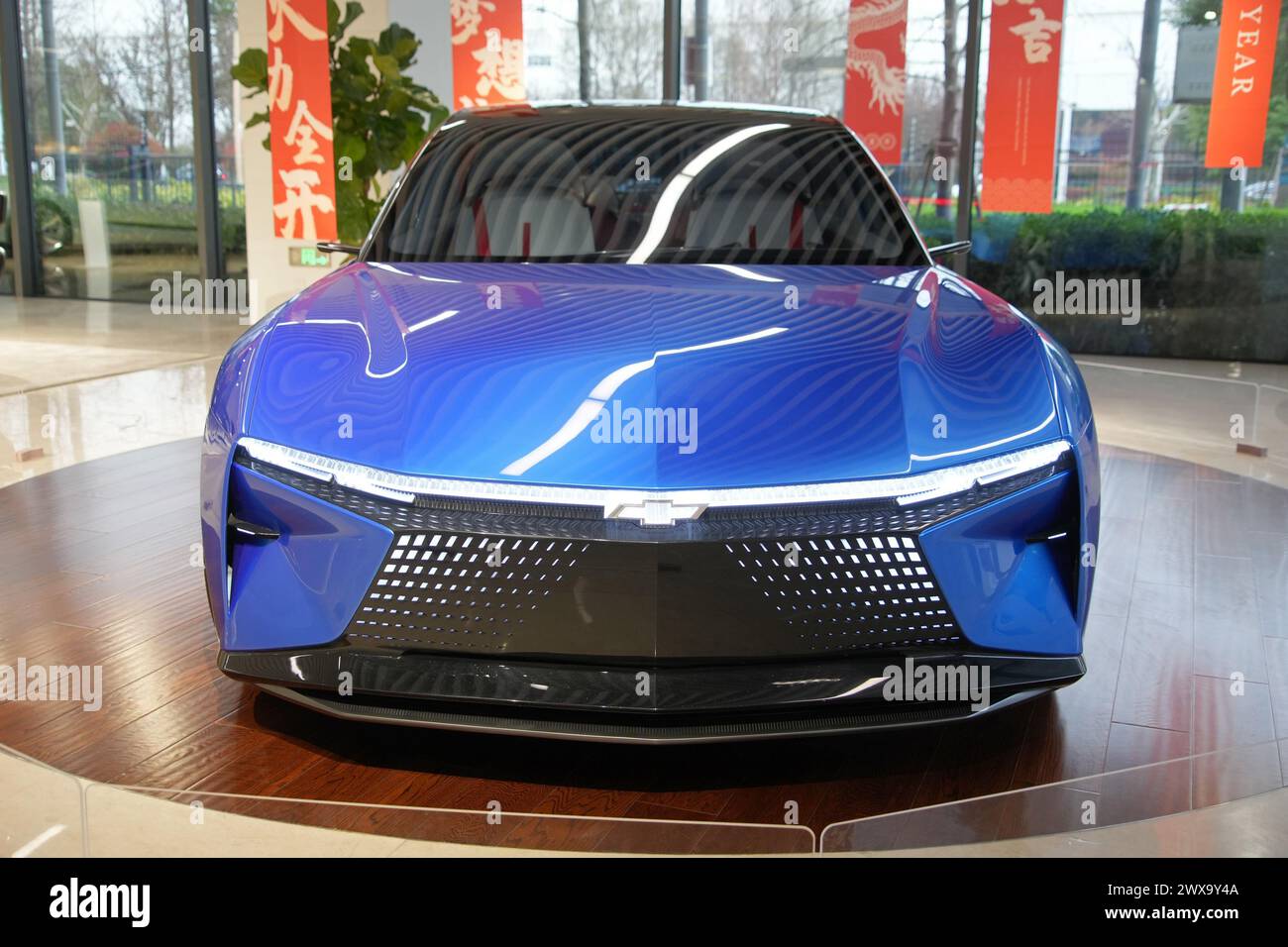 SHANGHAI, CHINA - MARCH 25, 2024 - The Chevrolet pure electric concept ...