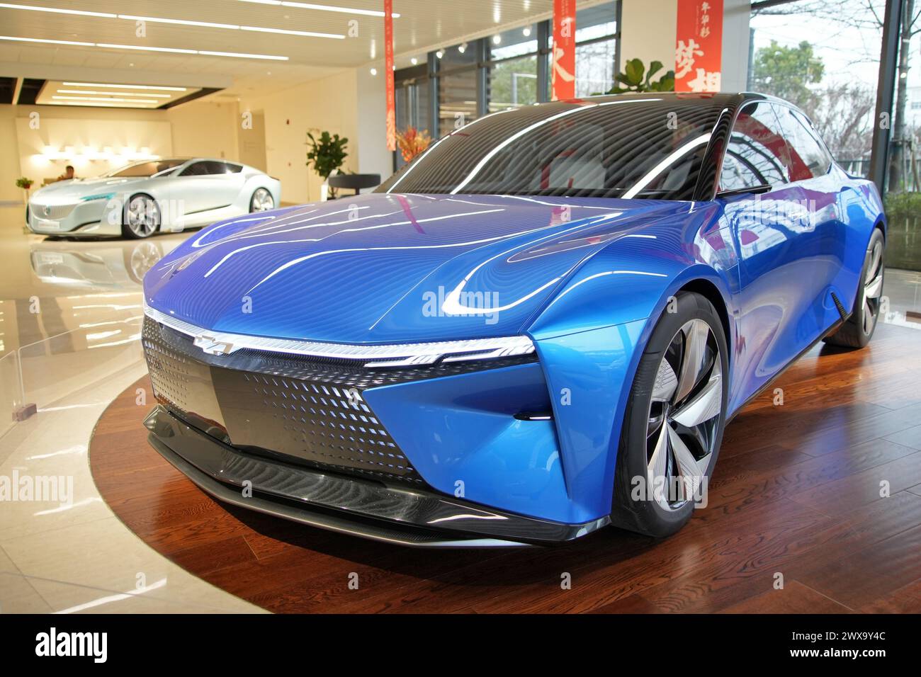 SHANGHAI, CHINA - MARCH 25, 2024 - The Chevrolet pure electric concept ...