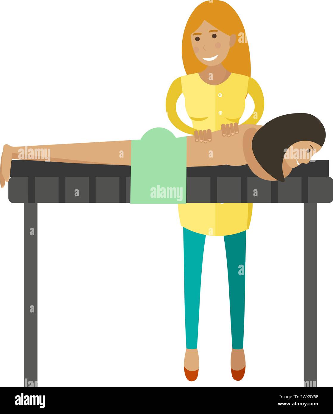 Client relaxation Stock Vector Images - Alamy