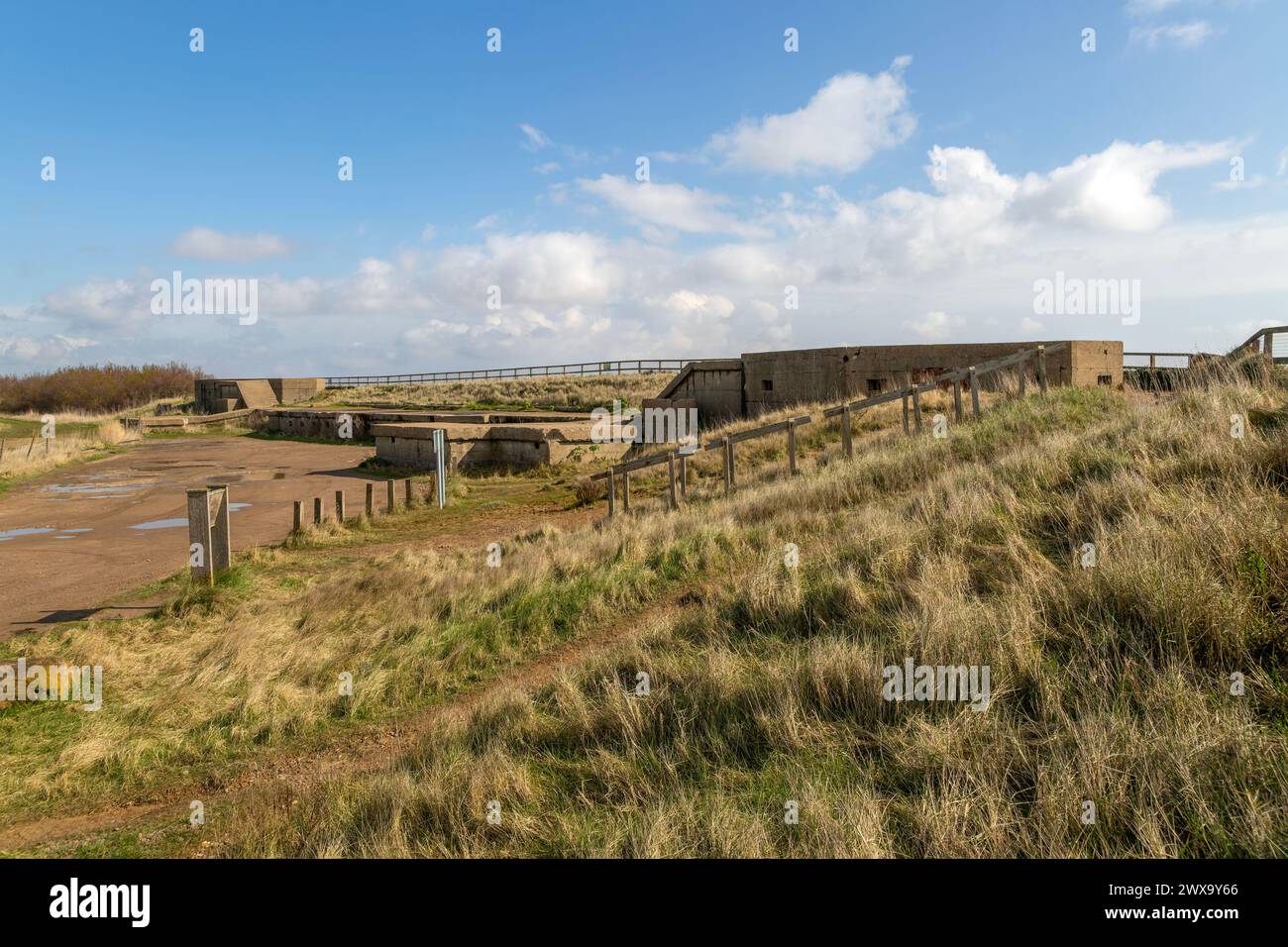 Military building Emergency Coastal Defence Battery at East Lane ...