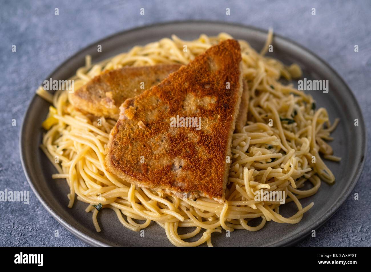 Breaded tuna hi-res stock photography and images - Alamy