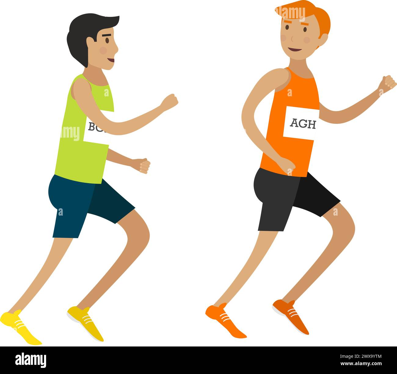 Hydration marathon Stock Vector Images - Alamy