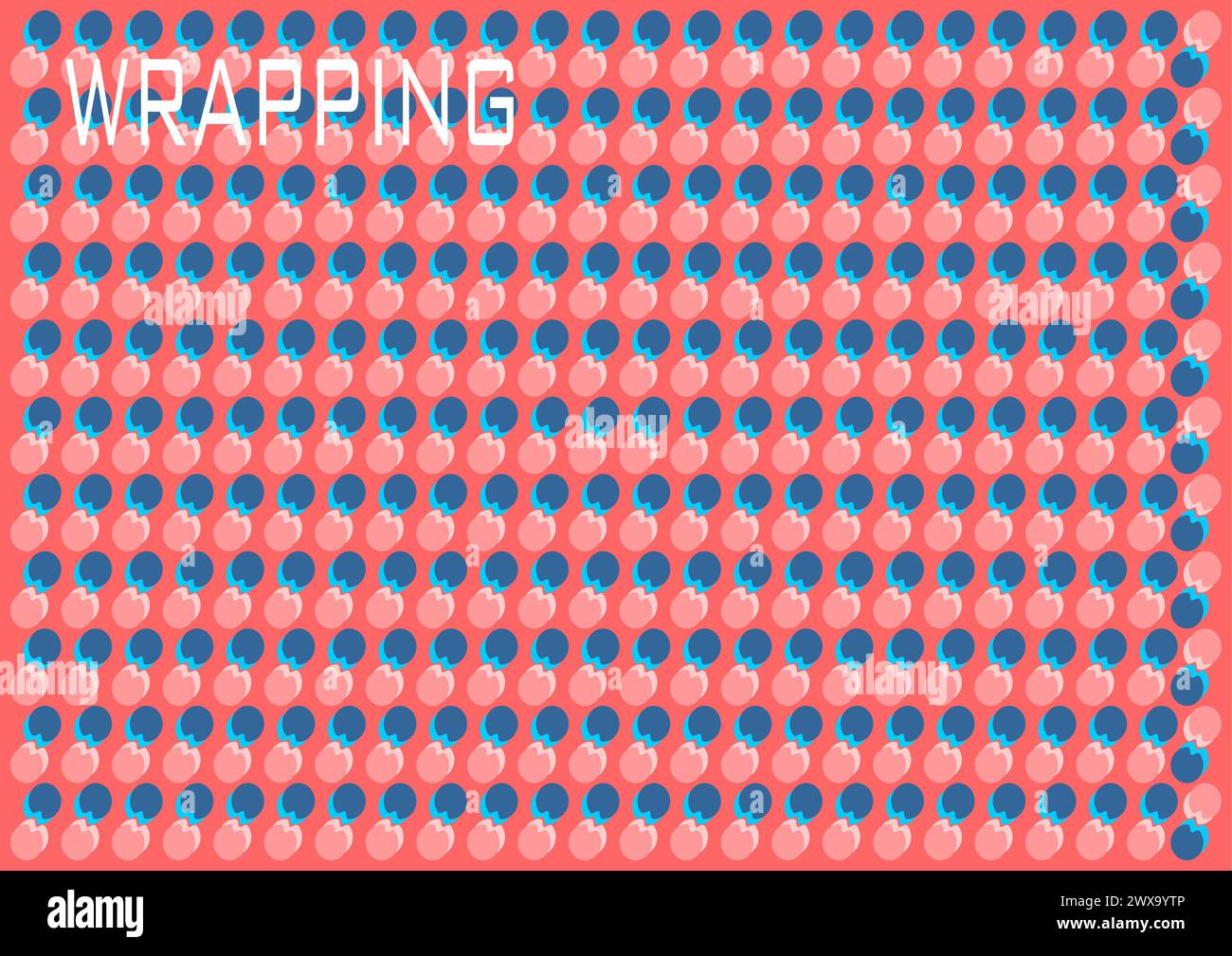 Gift wrap with beautiful curved and colored motifs Stock Vector Image ...