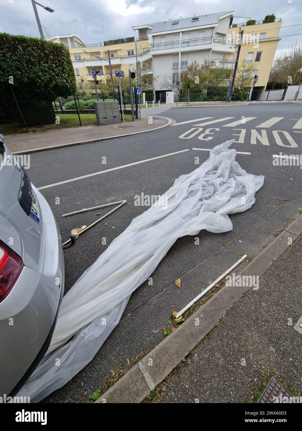 Nelson tempest crosses South-Eastern France, plastic films dragged ...
