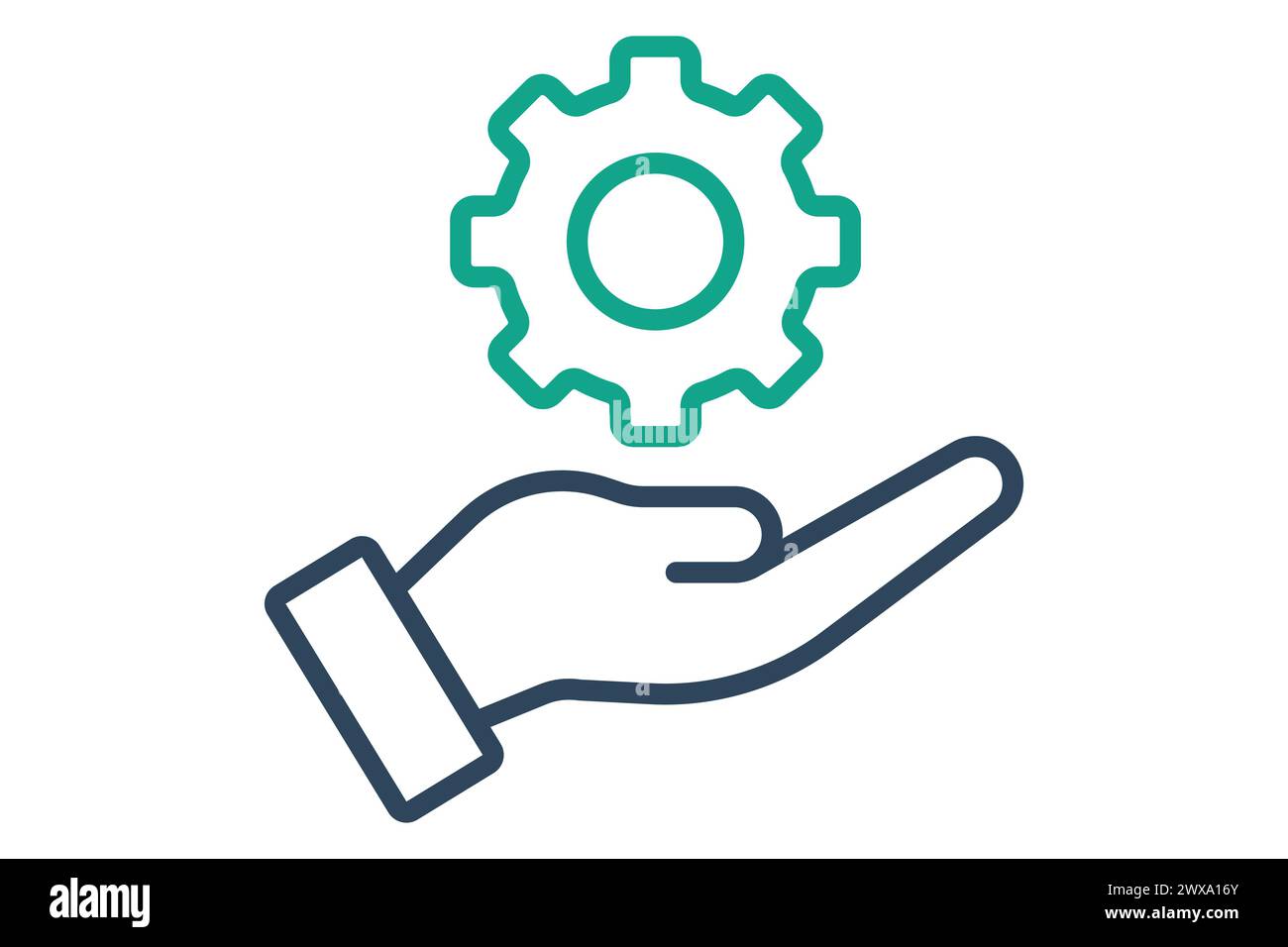 Hand gear Stock Vector Images - Alamy