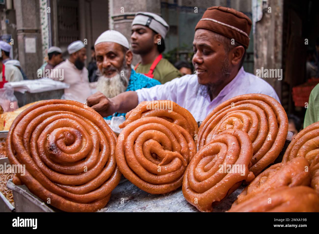 Chak Iftar Bazar, nestled in Dhaka's old town, buzzes with energy ...