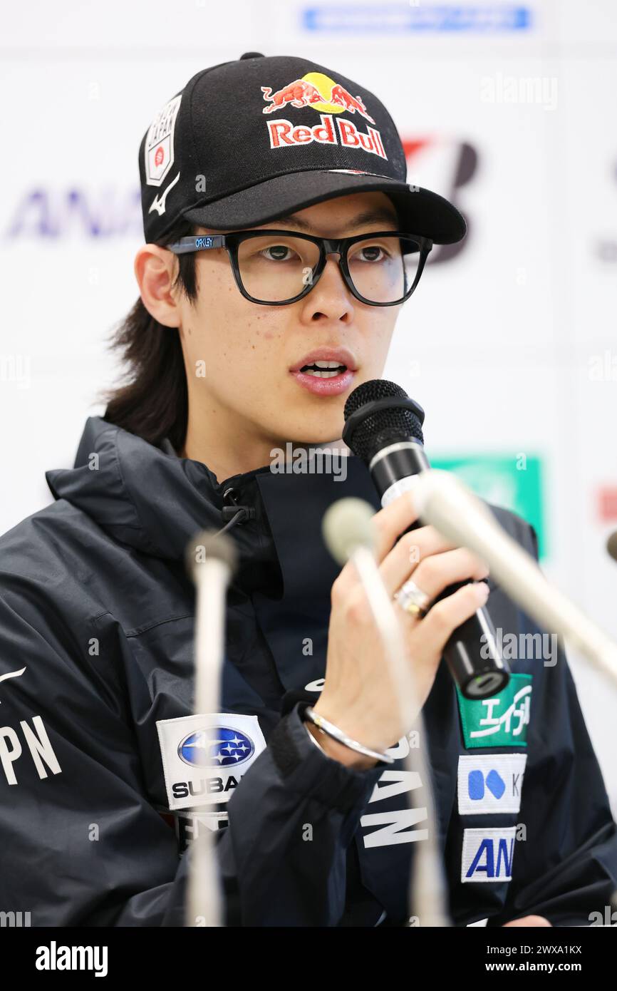 Tokyo, Japan. 29th Mar, 2024. Ryoyu Kobayashi (JPN) Ski Jumping : Ryoyu ...