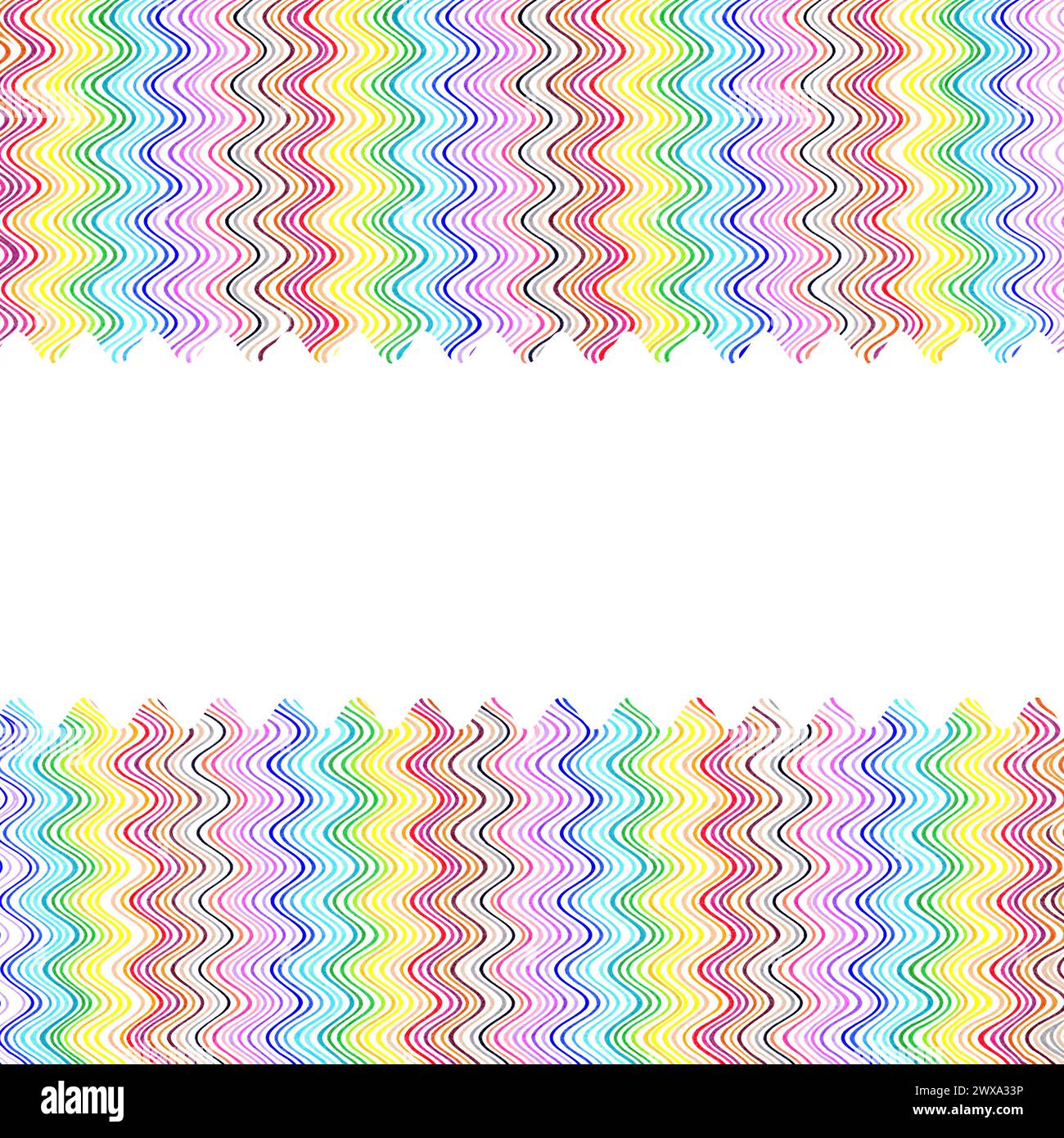 Abstract background with bright color wavy lines Stock Photo - Alamy