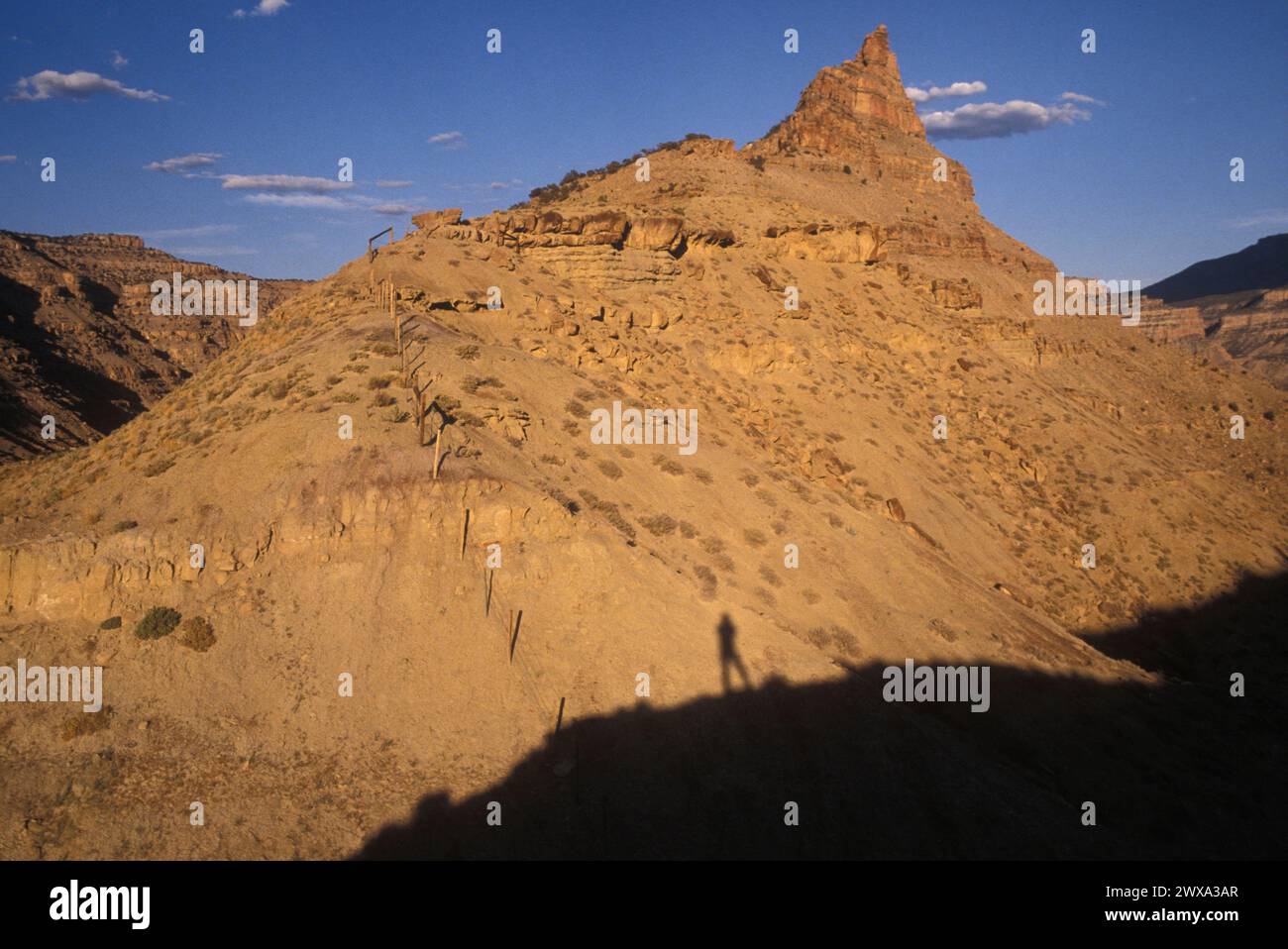 Landscape at the Little Book Cliffs Wild Horse Area near Grand Junction ...
