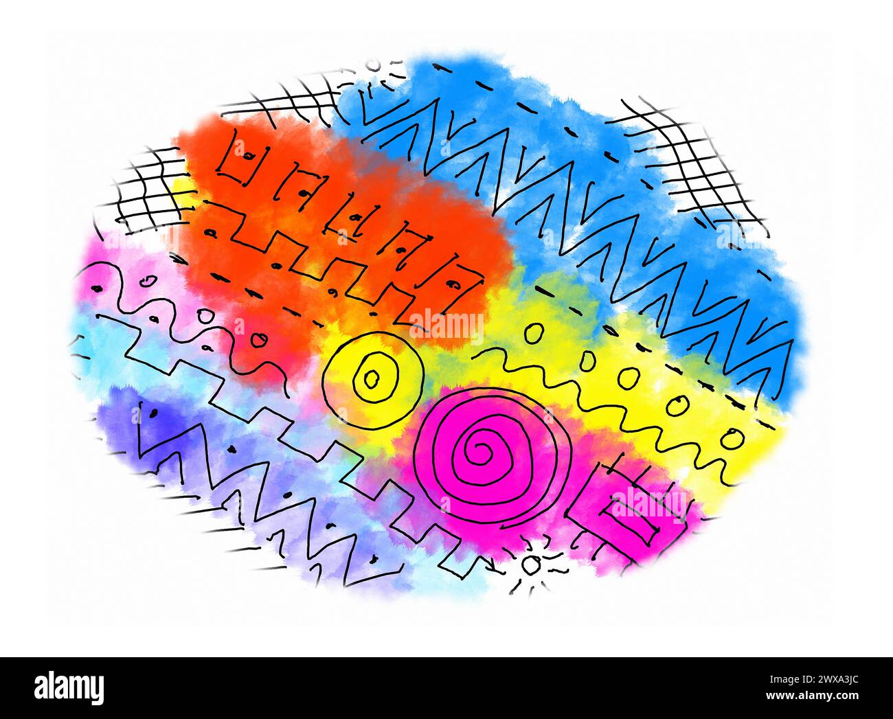 Form pattern shape line hi-res stock photography and images - Alamy