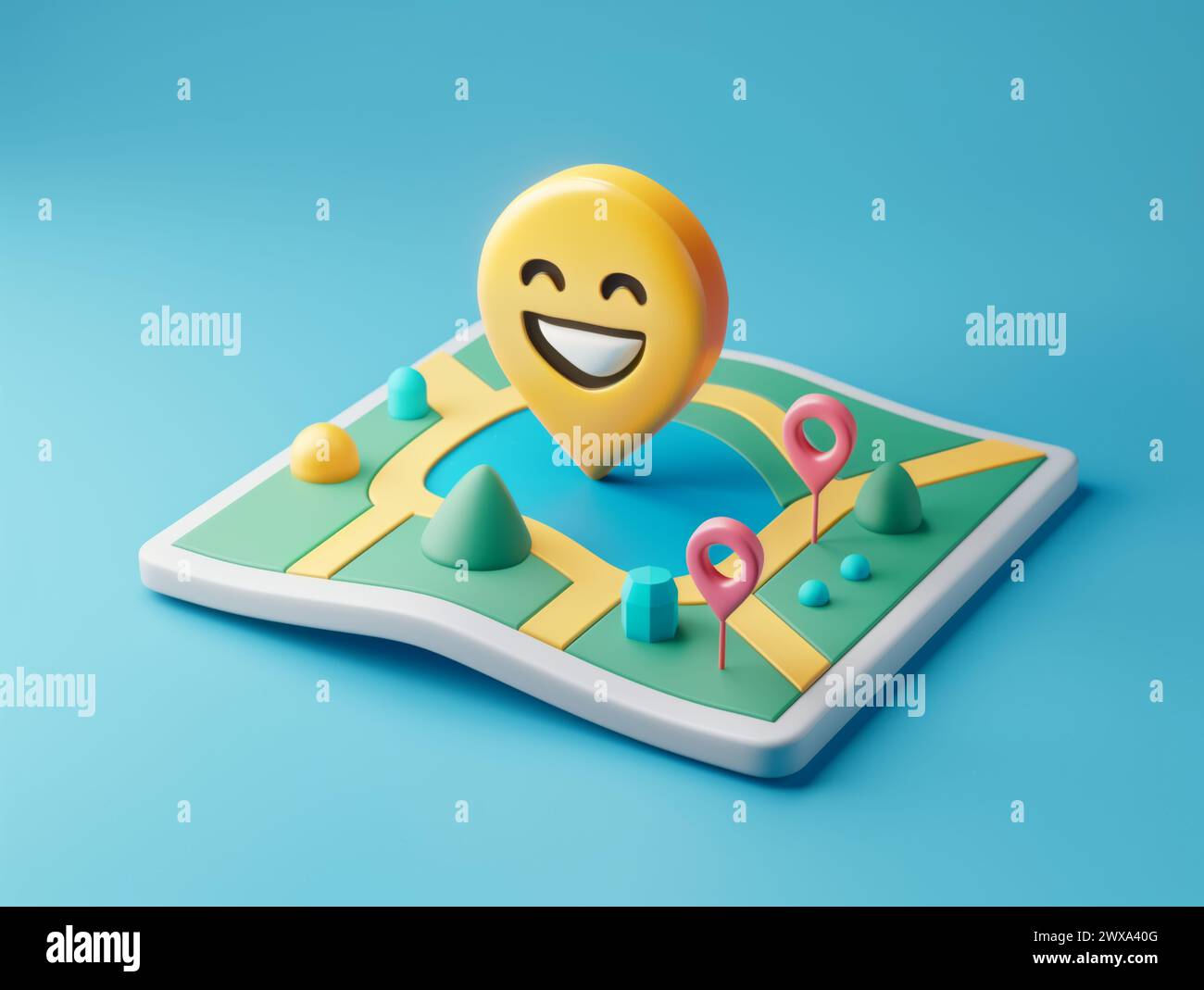 Anthropomorphic map hi-res stock photography and images - Alamy