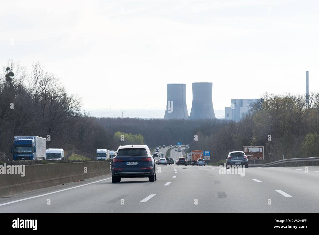Decommissioned coal-fired Westphalia power plant of RWE Generation SE ...