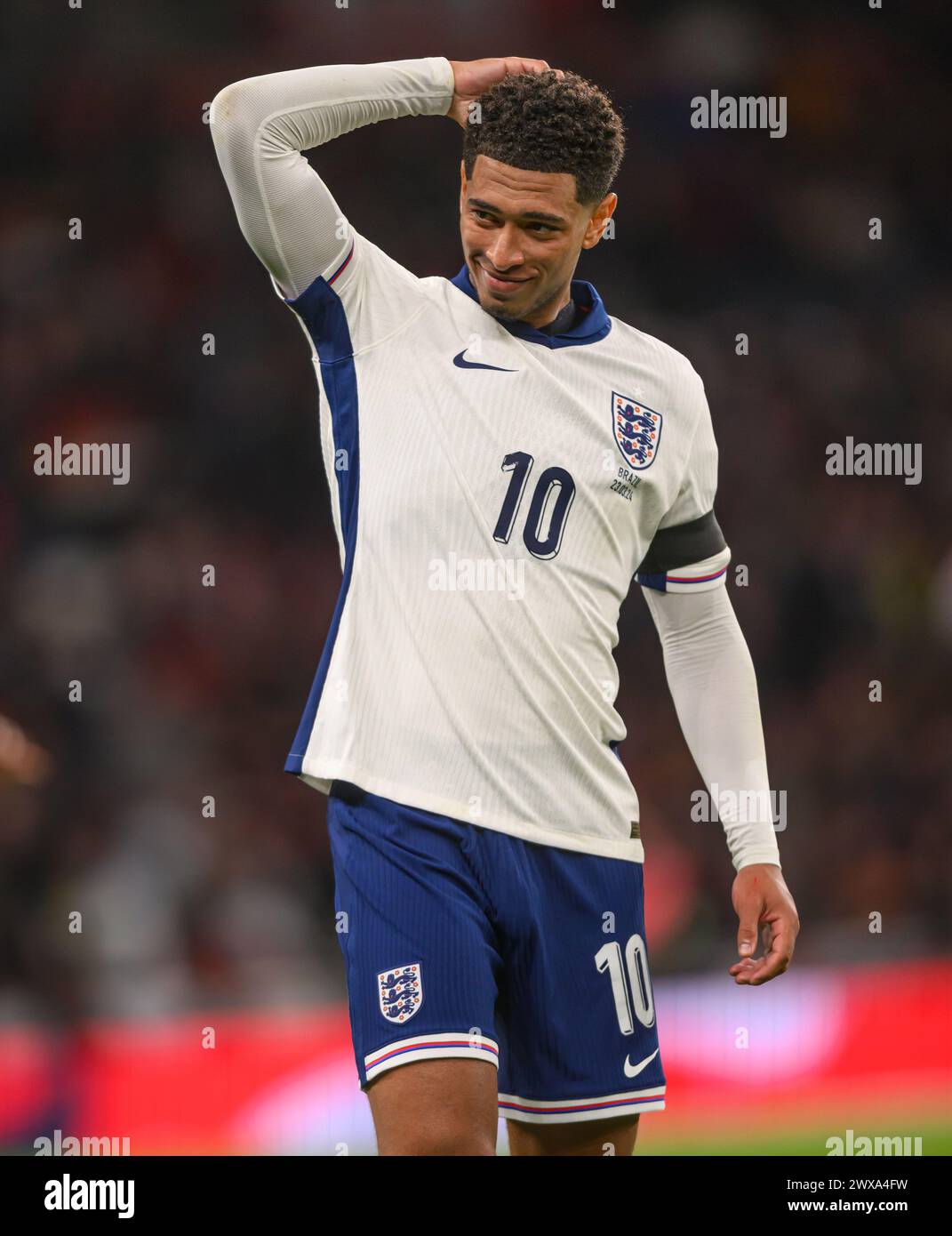 23 Mar 2024 - England v Brazil - International Friendly - Wembley ...