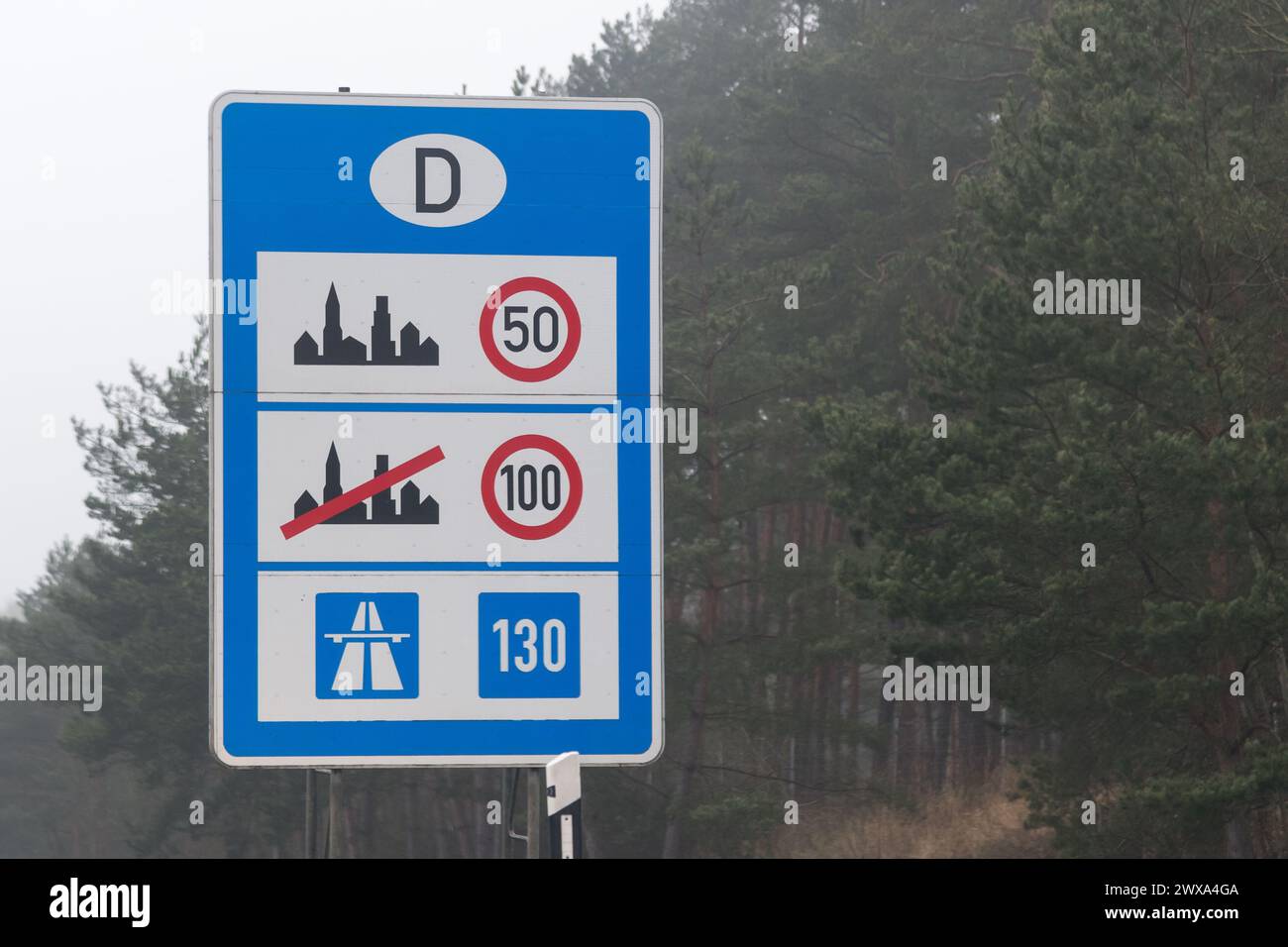 Poland Germany motorway border crossing, Germany © Wojciech Strozyk ...
