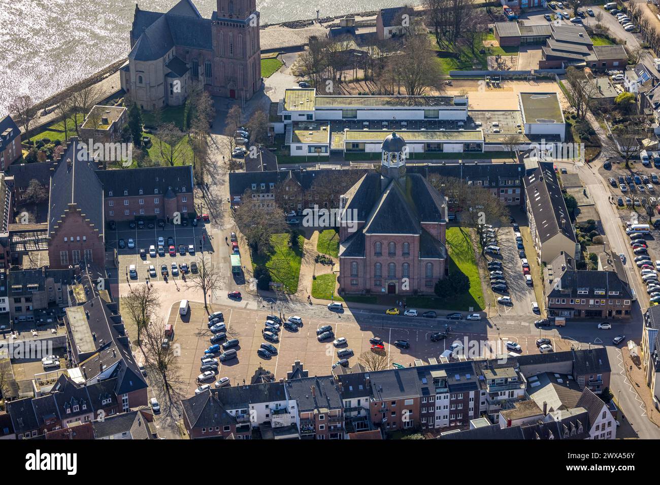 Town view and evang christuskirche hi-res stock photography and images ...