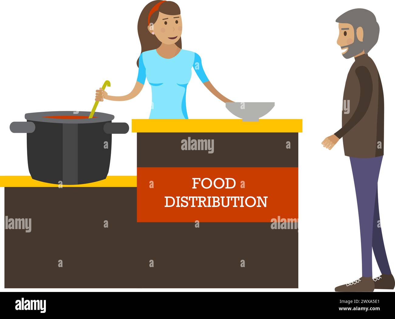 Community of need Stock Vector Images - Alamy