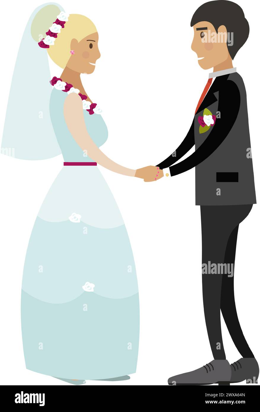Commitment ceremony Stock Vector Images - Alamy