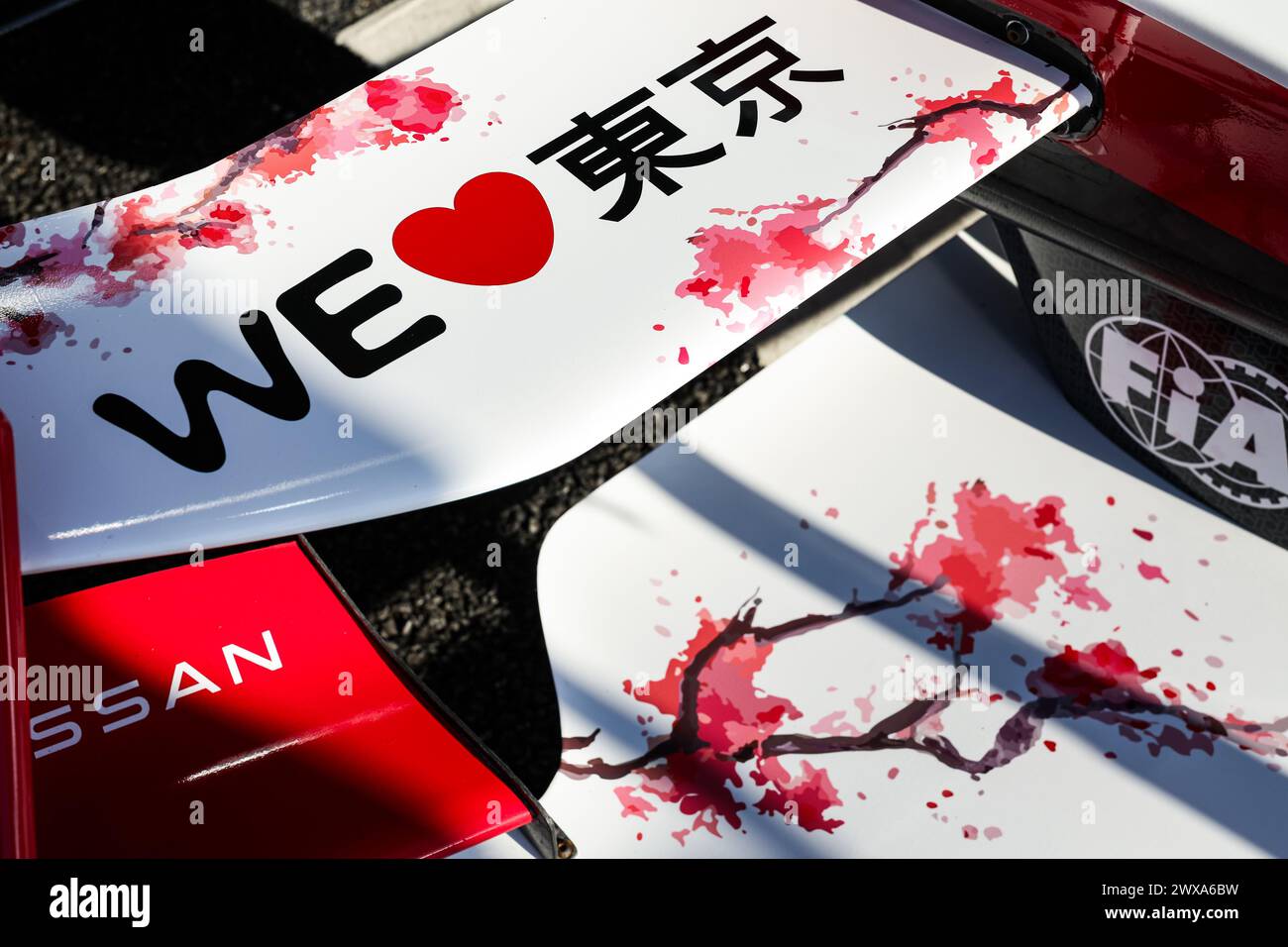 Tokyo, Japon. 29th Mar, 2024. Nissan Formula E Team, during the 2024 ...