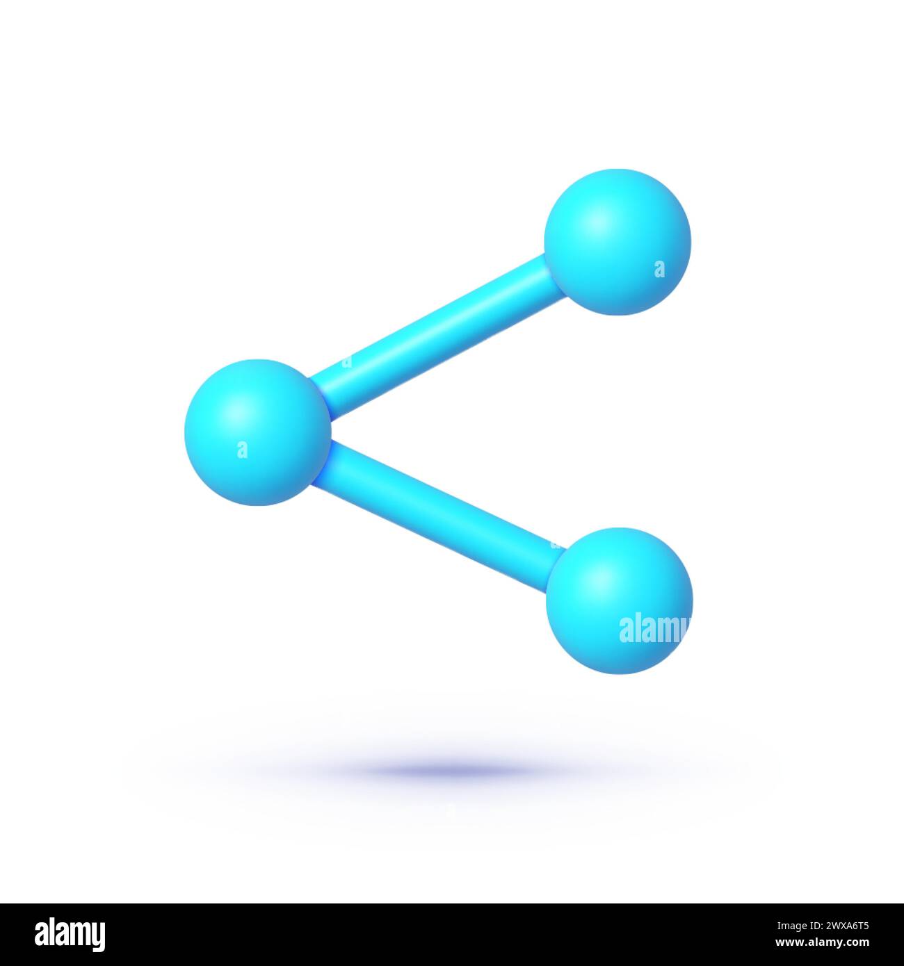 Share icon 3d, great design for any purposes. Vector abstract design ...