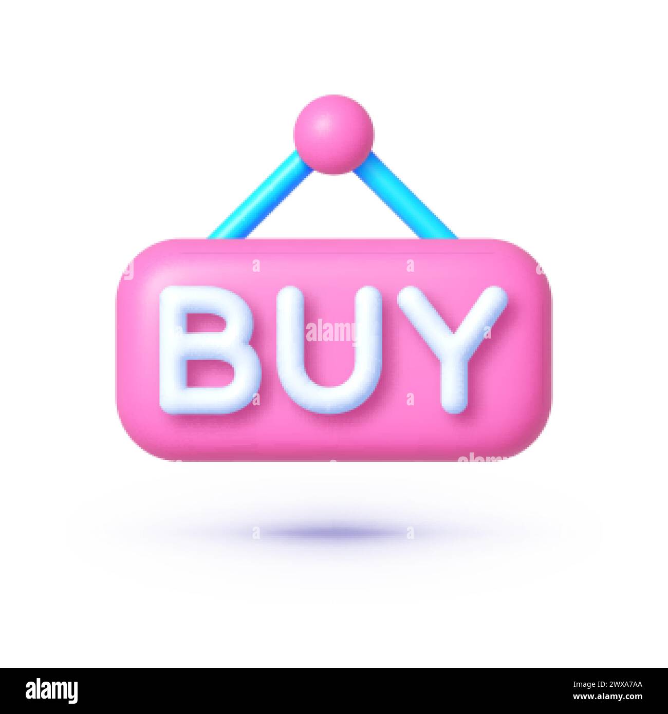 Buy 3d, great design for any purposes. Abstract buy 3d for banner ...