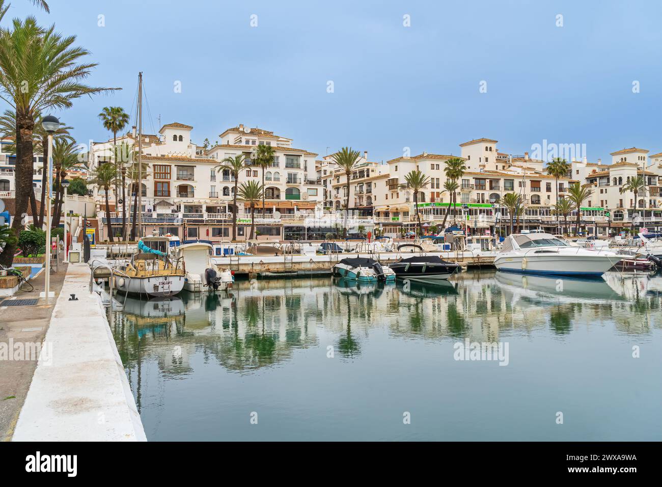 Puerto de la Duquesa on the Costs del Sol Spain Stock Photo - Alamy