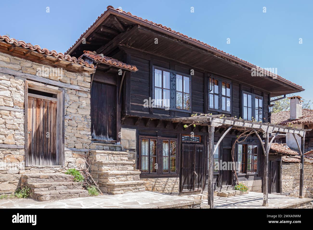 Typical bulgarian architecture hi-res stock photography and images - Alamy