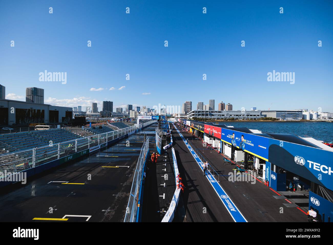 Tokyo, Japon. 29th Mar, 2024. paysage, landscape illustration paddock ...