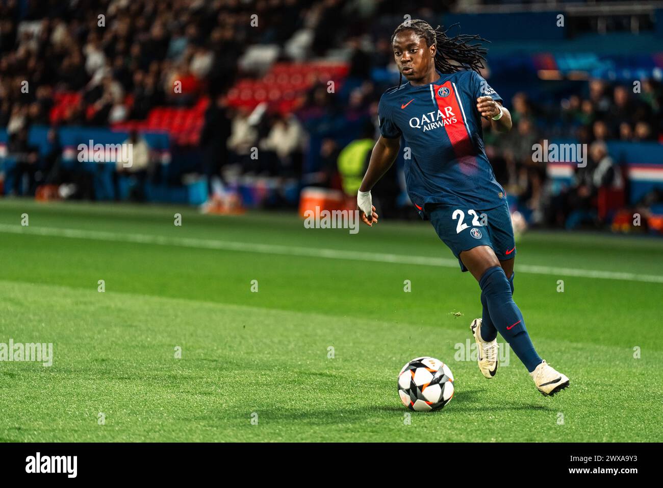 Tabitha CHAWINGA of PSG during the UEFA Women's Champions League ...