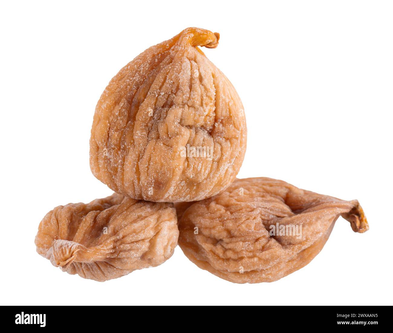 Dried figs fruit isolated on white background. Dried fruit snack Stock ...