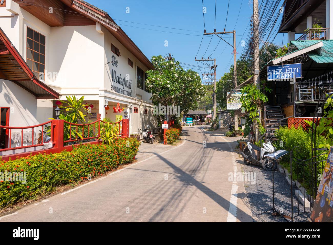 Walking Street, Fisherman's Village, Koh Samui,Thailand Stock Photo - Alamy