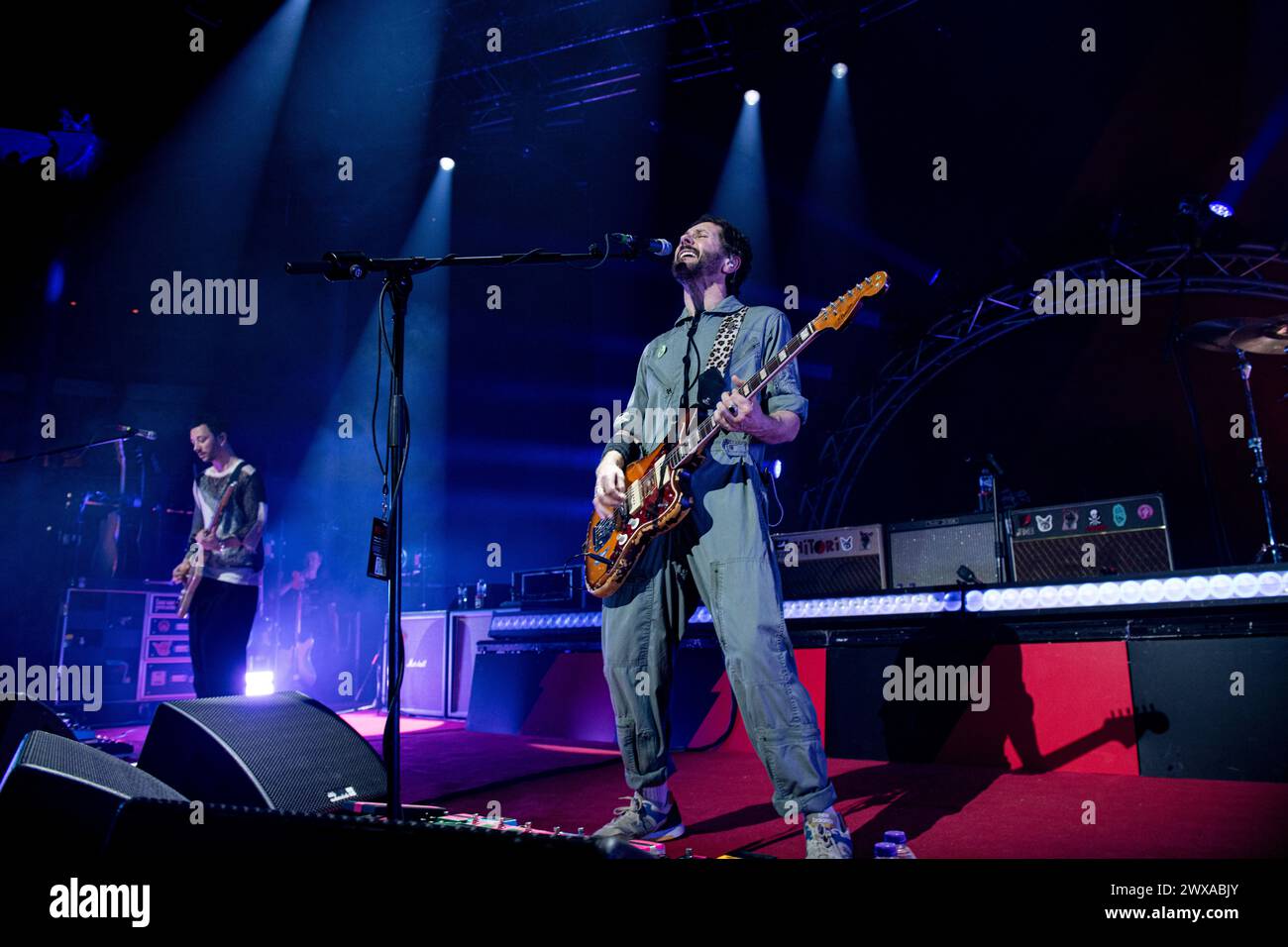 Feeder performing live at Roundhouse, London on 28 March 2024 Grant ...
