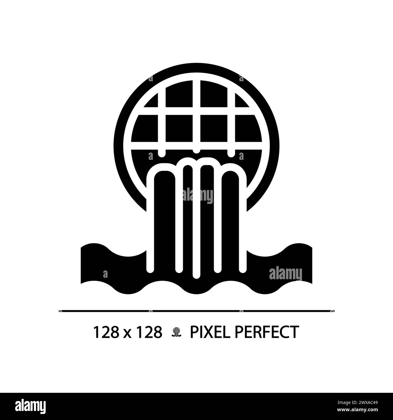 Drain flow Black and White Stock Photos & Images - Alamy