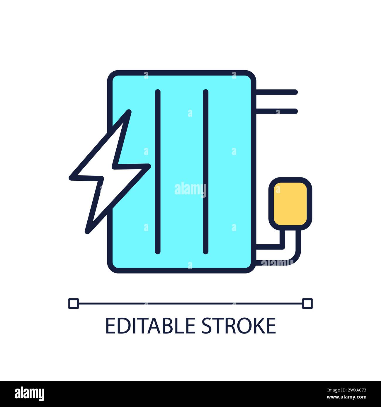 Radiator RGB color icon Stock Vector Image & Art - Alamy