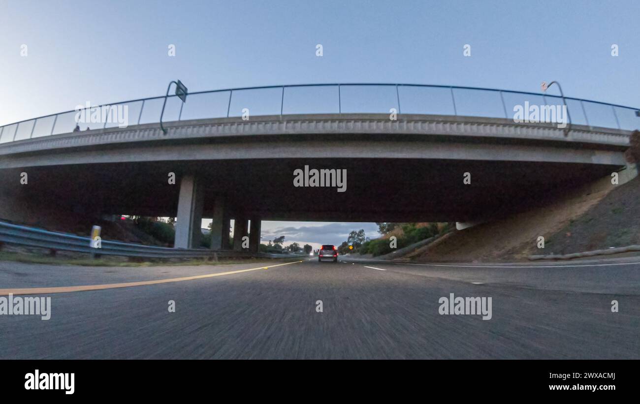 Sunset Drive on HWY 101 Near Pismo Beach Stock Photo - Alamy