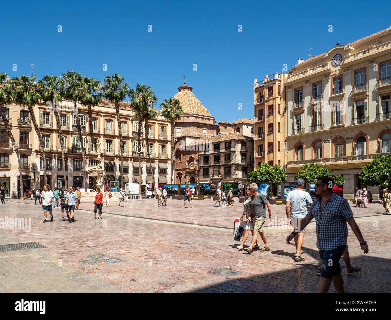 Constitution square in malaga hi-res stock photography and images - Alamy