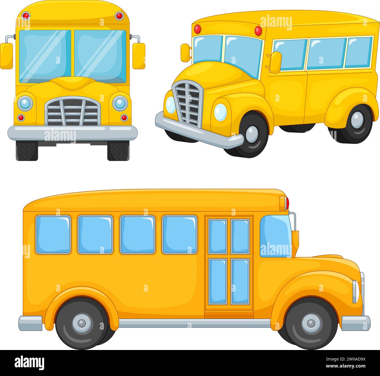 Vector illustration of cartoon school bus Stock Vector Image & Art - Alamy Vector illustration of cartoon school bus Stock Vector Image & Art - Alamy