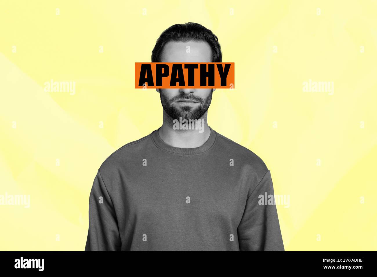 Composite trend artwork sketch image 3D photo collage of black white ...